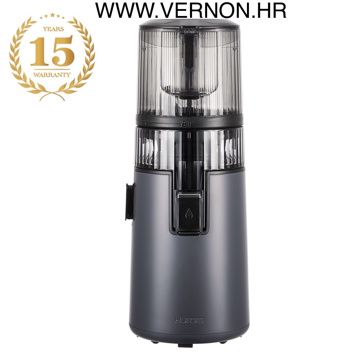 NOVO U 2025 GODINI Hurom H70FT - titan siva boja Easy Clean Slow ...